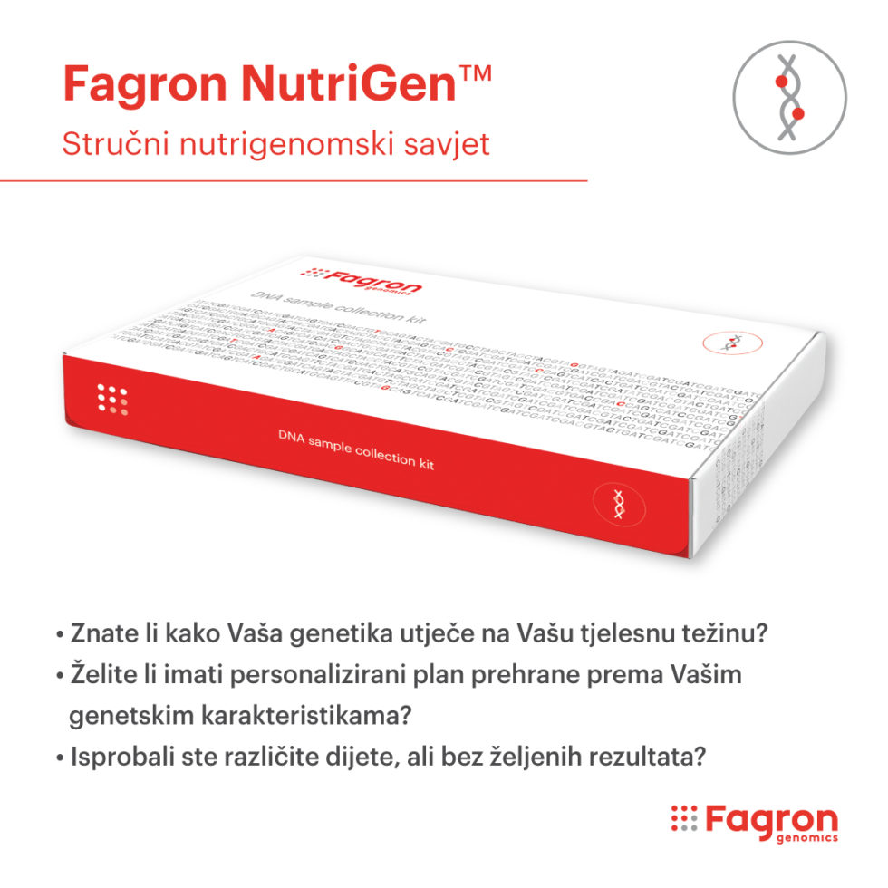 BioLaser Studio Rijeka - SITI I VITKI, Fagron Nutrigen, personalizirani plan prehrane.